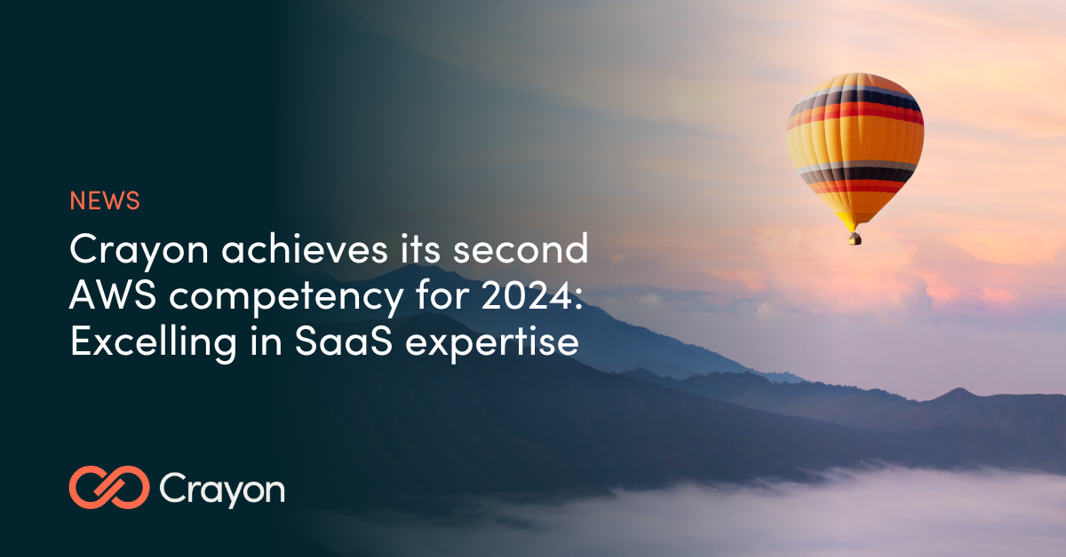 Crayon achieves AWS SaaS competency, further cementing its leadership ...