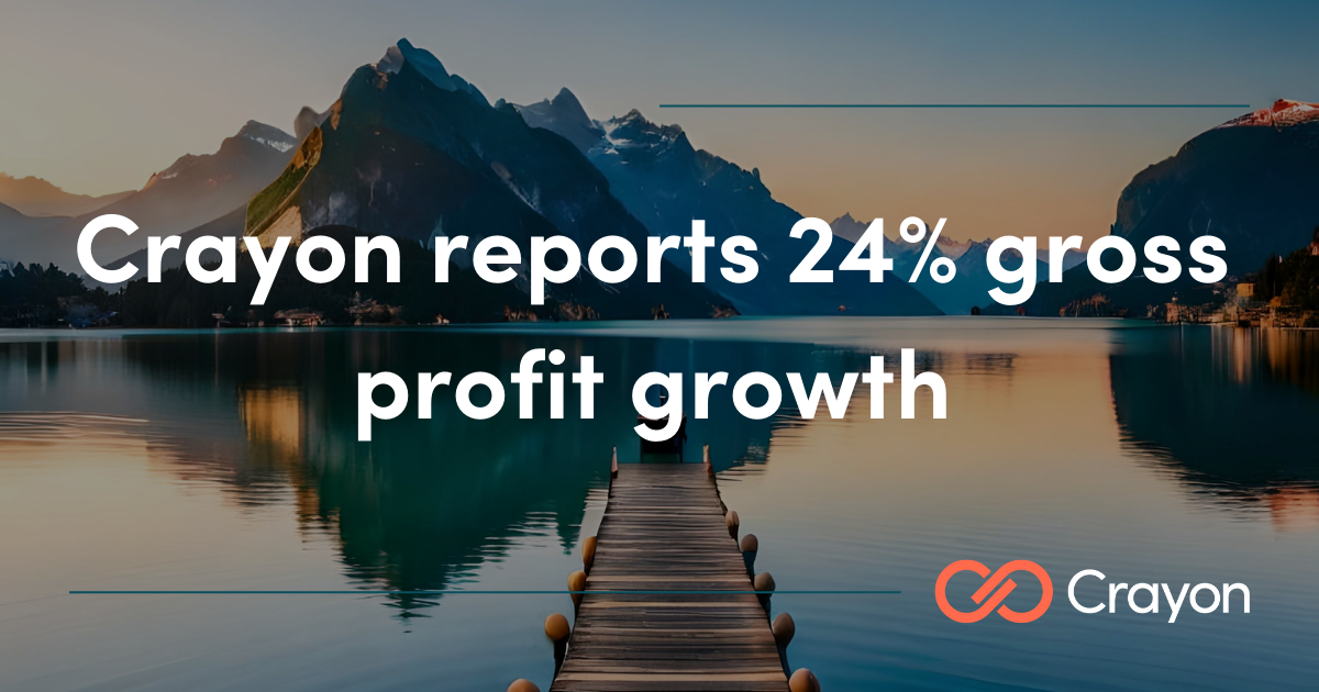 Crayon reports 24% gross profit increase in Q3 2023 - Crayon