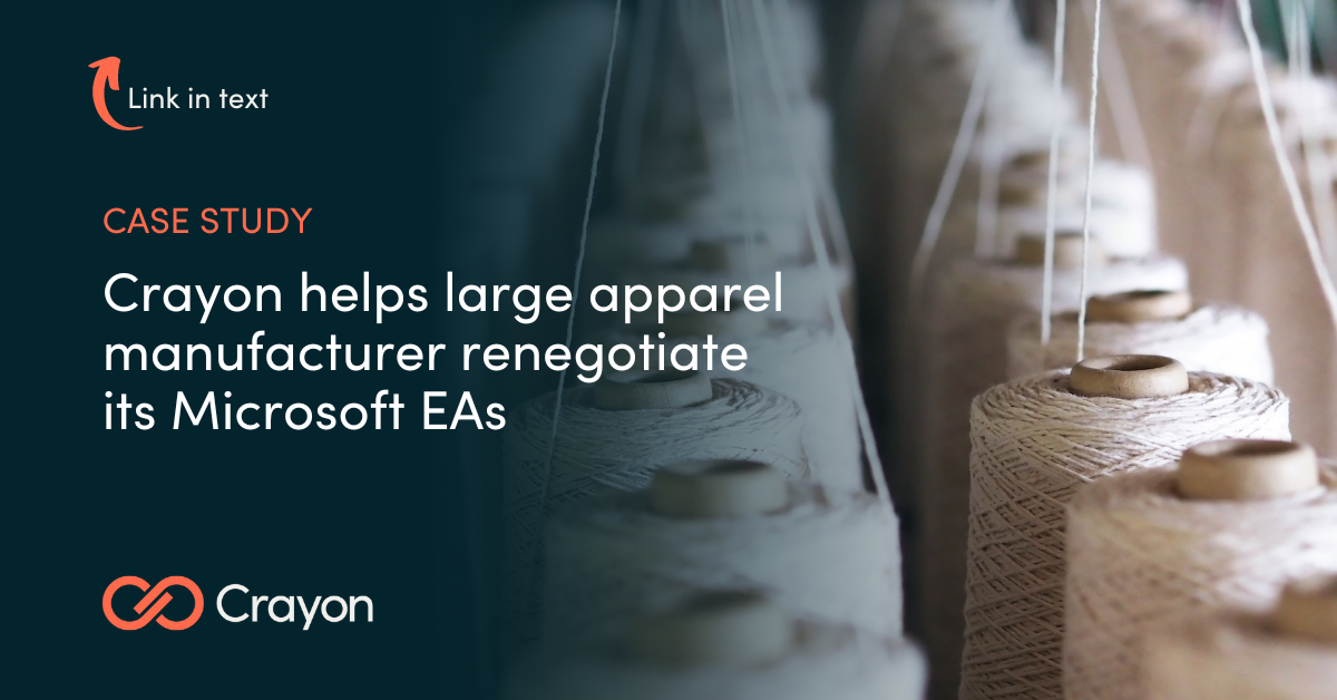 Apparel Manufacturer Case Study - Crayon