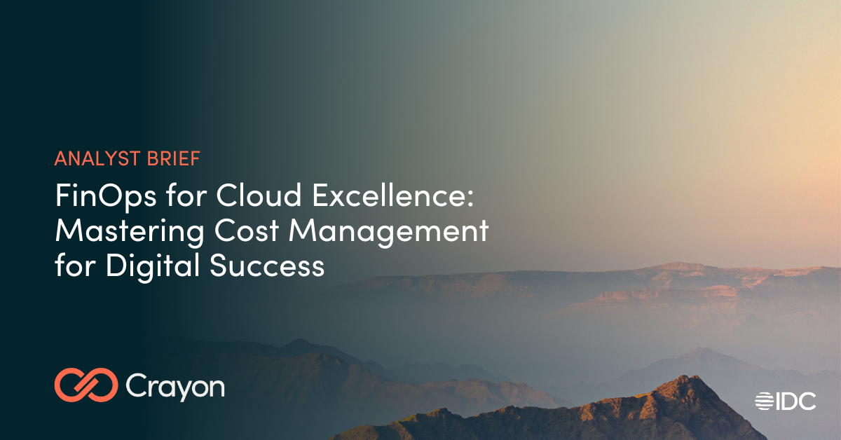 Embracing FinOps for Cloud Cost Management Excellence and Digital Success - Crayon