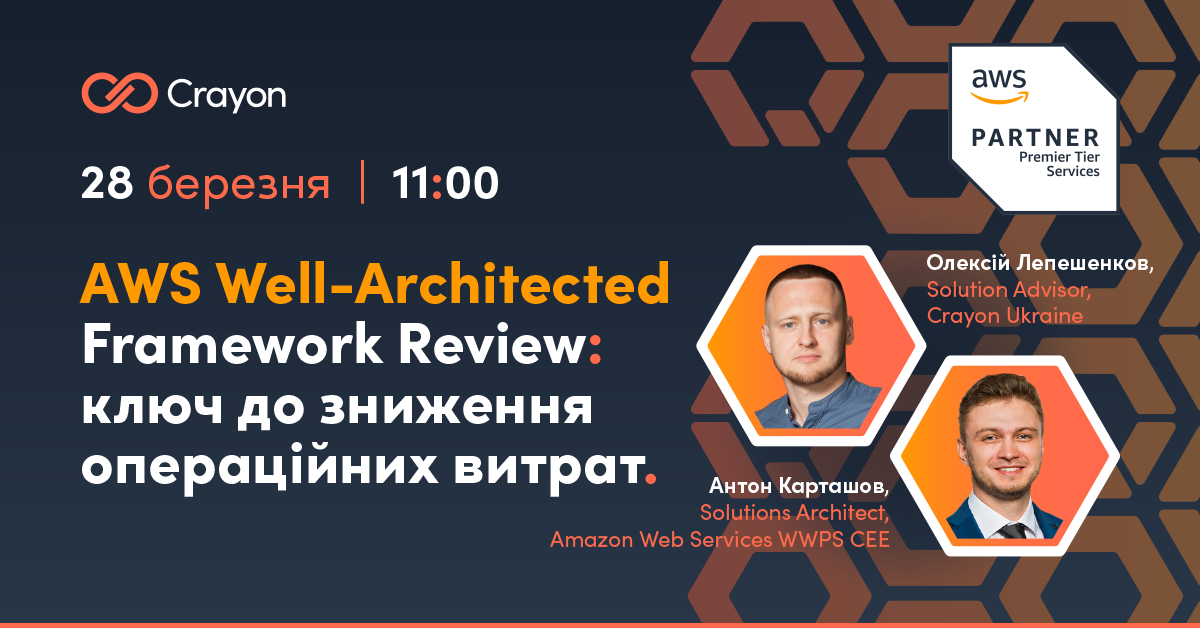 Вебінар: AWS Well-Architected Framework Review: ключ до зниження ...